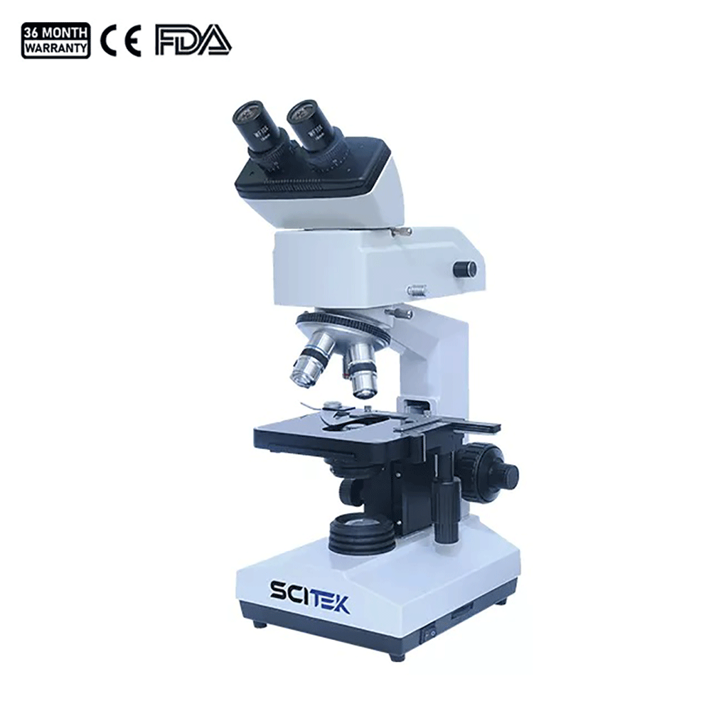 Fluorescence Microscope, Sliding Binocular Head - Laboratory Equipment ...